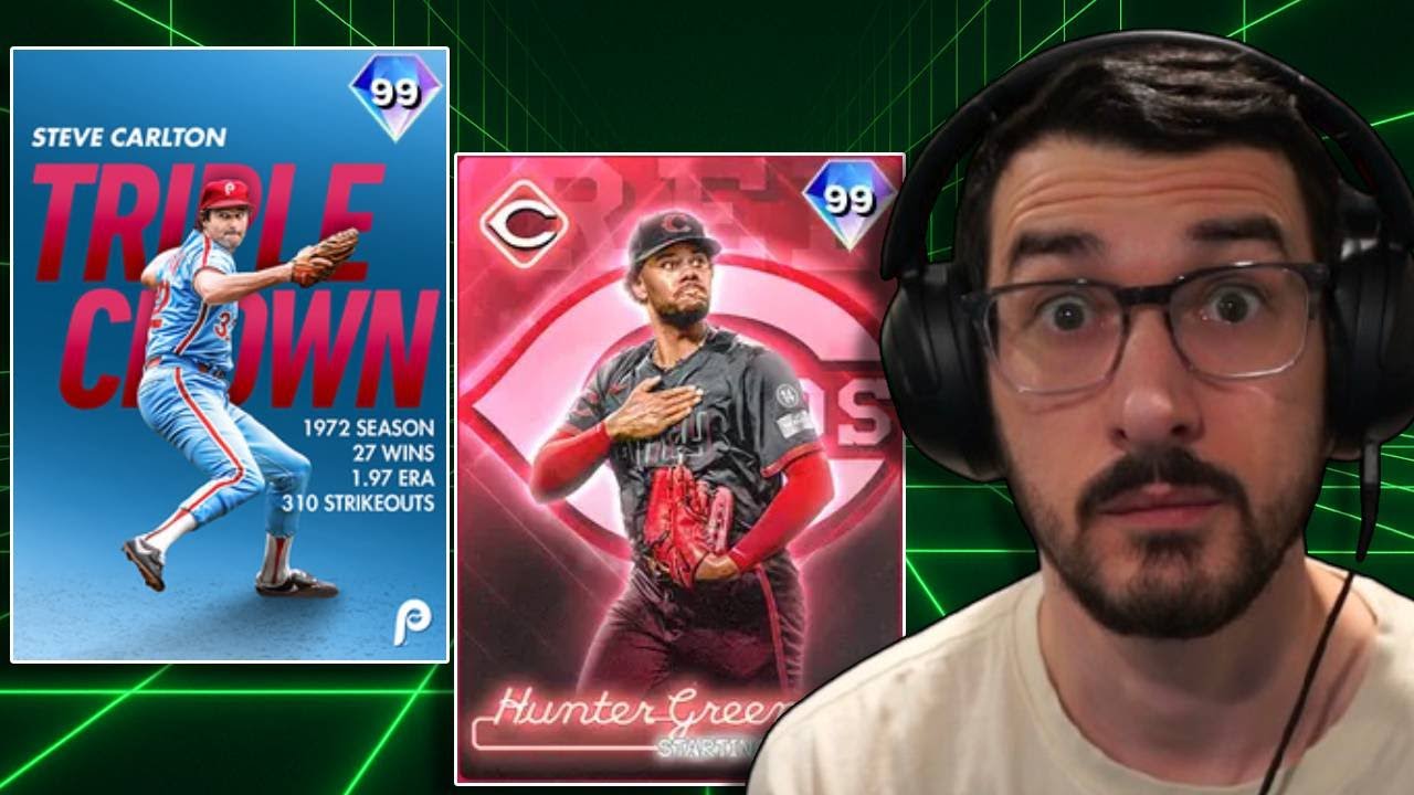 Should You Pitch or Ditch 99 Steve Carlton and 99 Hunter Greene? - YouTube