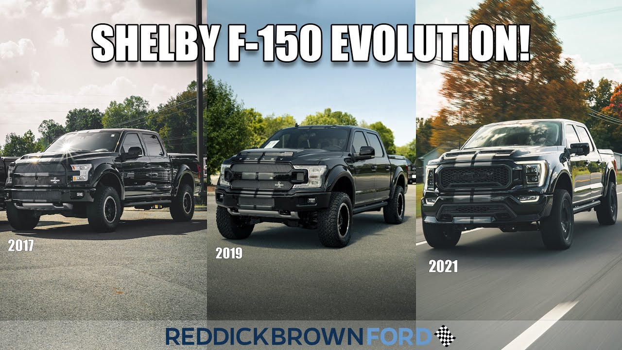 How has the Shelby F-150 changed over the years? The Evolution. - YouTube