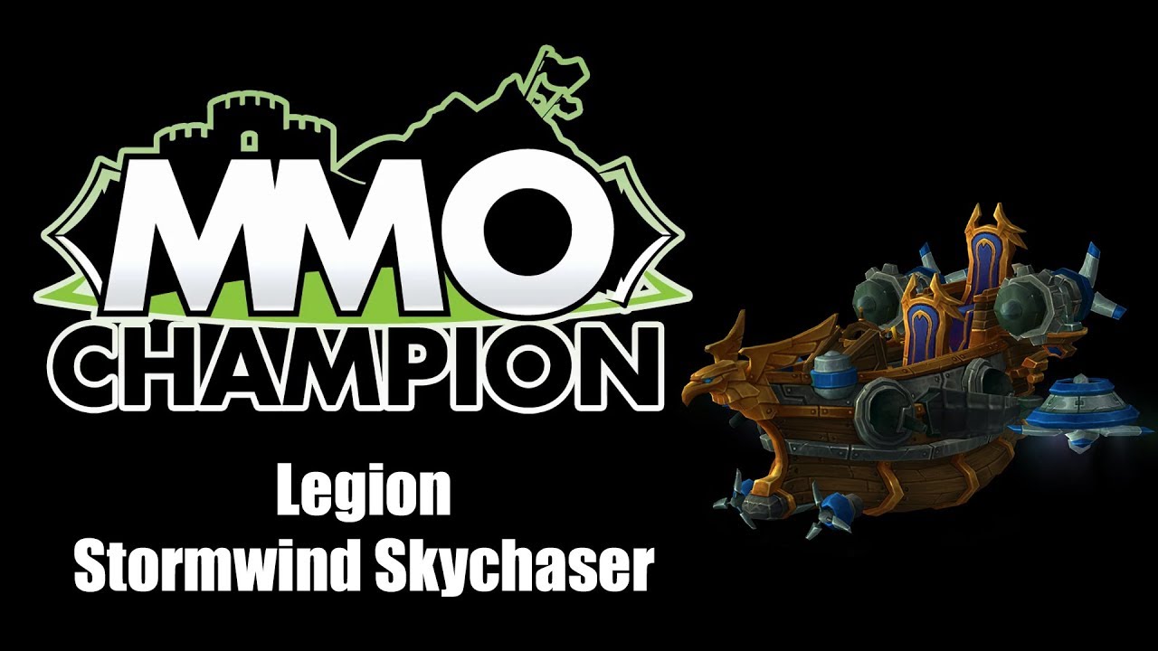 BlizzCon Mount - Stormwind Skychaser - YouTube