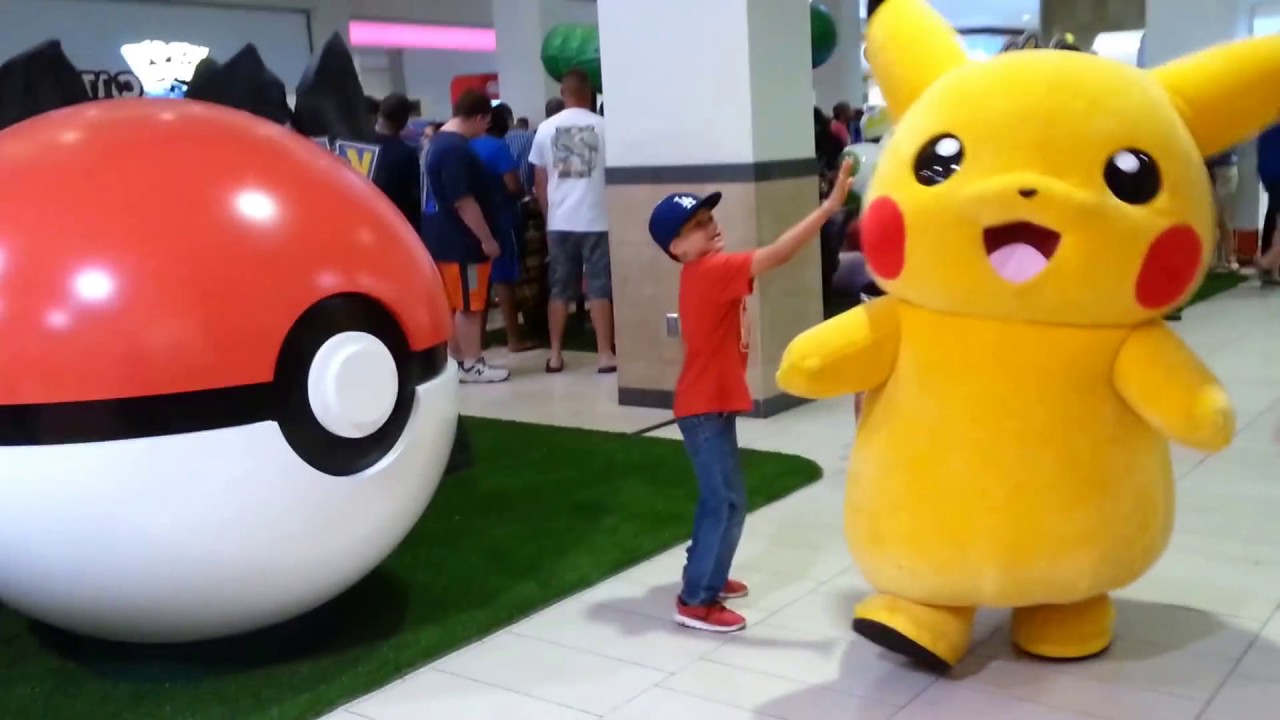 Hire Pikachu (pokemon) for birthday parties | Call 866-434-4101 - YouTube