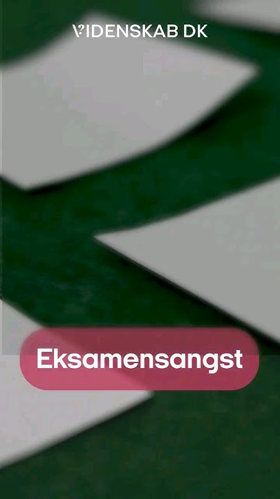 Hvad skyldes din eksamensangst? - YouTube