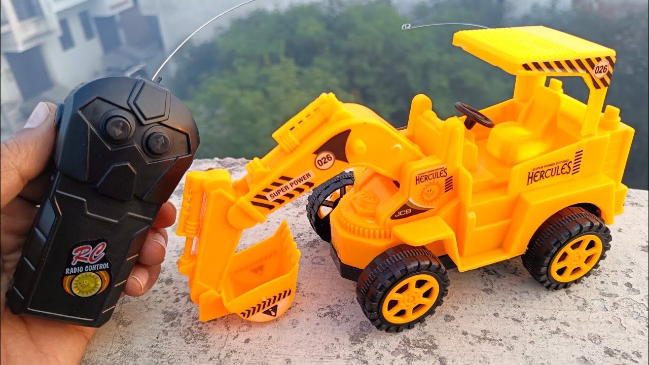 Rc jcb unboxing remote control jcb - YouTube