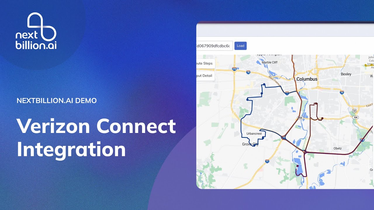 Verizon Connect Route Optimization Integration | Nextbillion.ai # ...