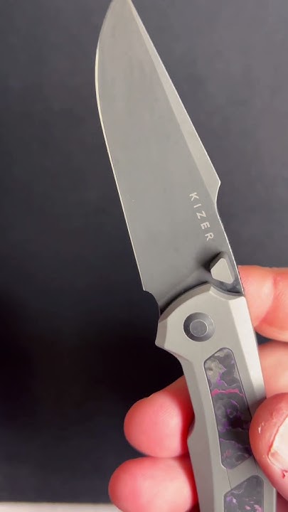Kizer Feweed. Titanium and purple carbon fiber. - YouTube