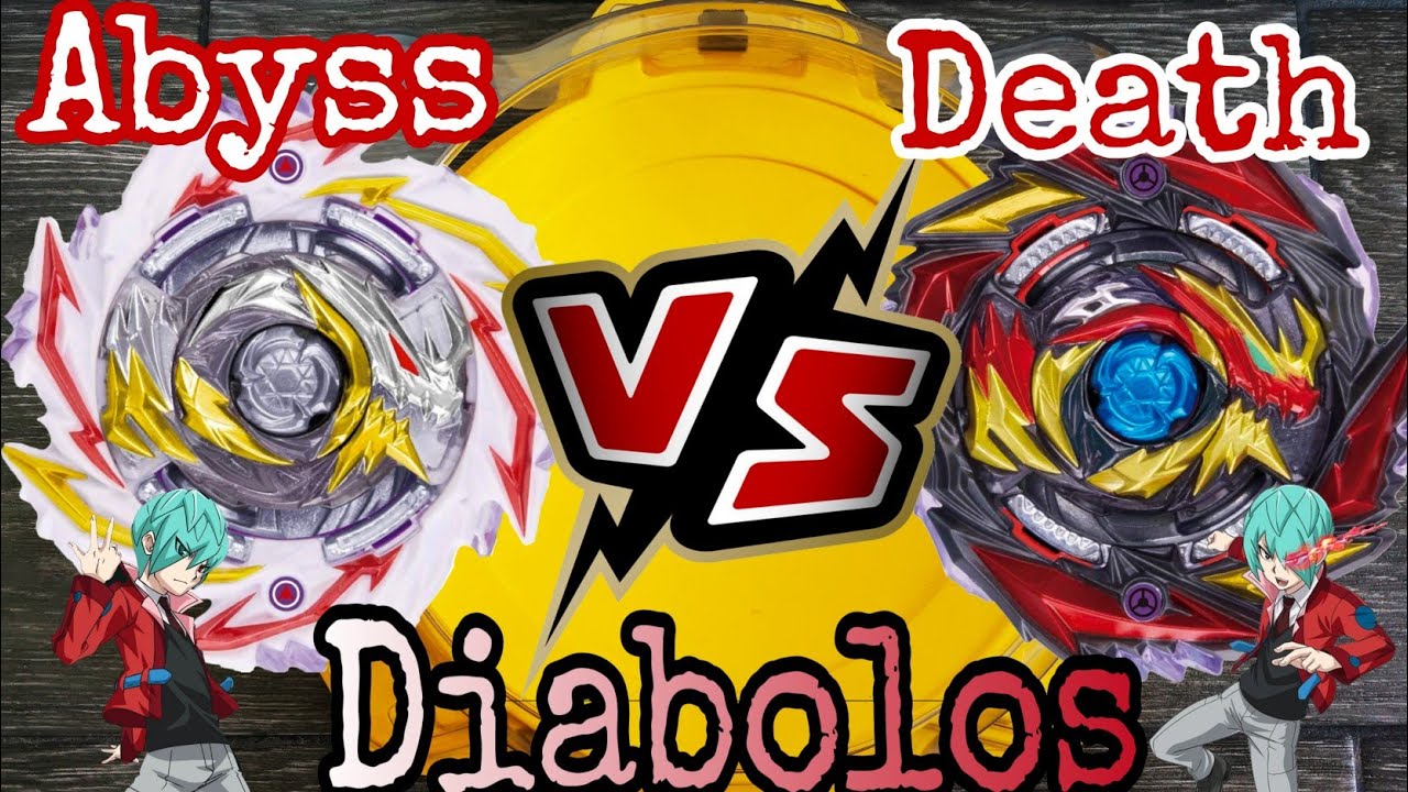 Death Diabolos vs Abyss Diabolos Batalla Beyblade Burst Sparking - YouTube