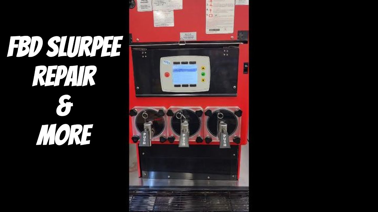 FBD Slurpee Gear Motor Replacement (Also a water leak repair) - YouTube