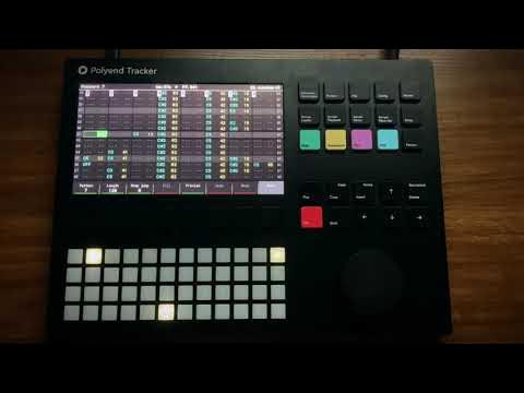 Making A Full Track With Polyend Tracker - YouTube