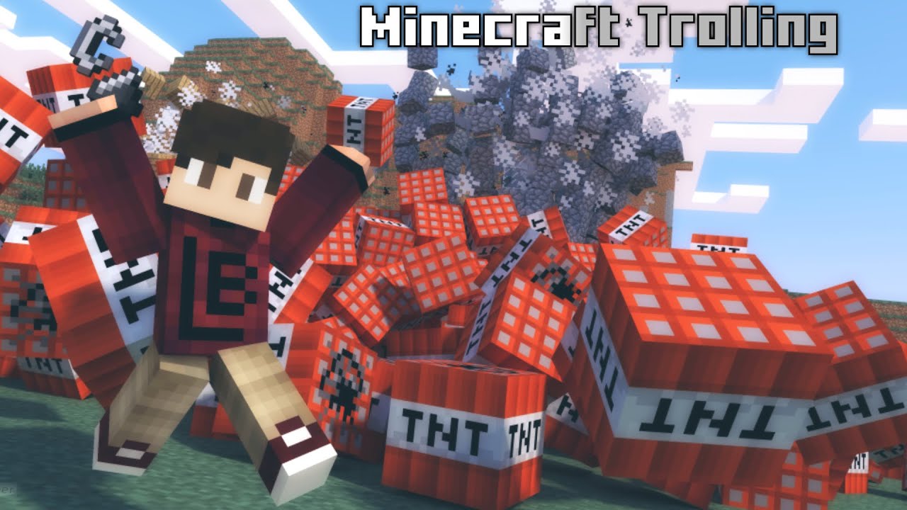 Trolling: In Minecraft - YouTube