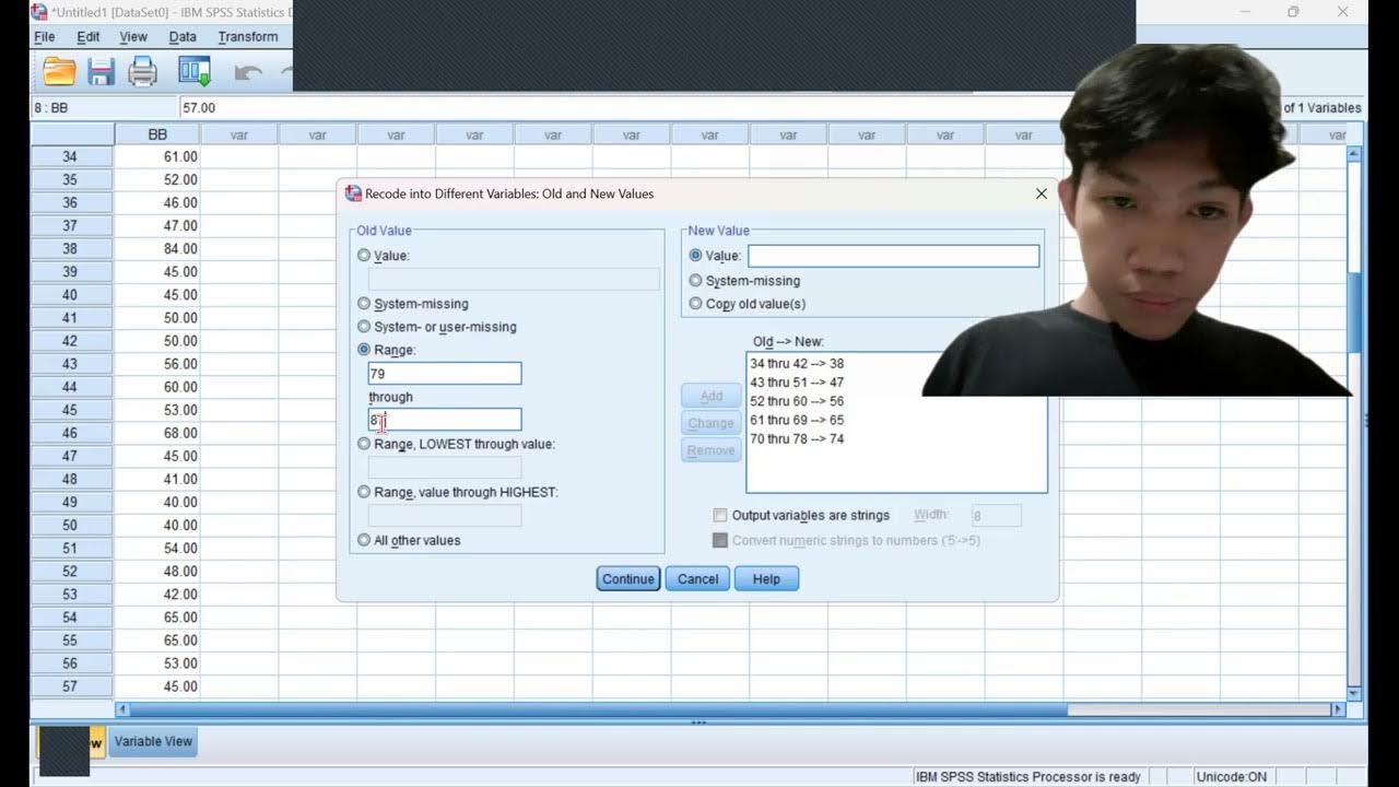 ANALISIS DESKRIPTIF MENGGUNAKAN SPSS_TUGAS STATISTIKA PEKAN 2 - YouTube
