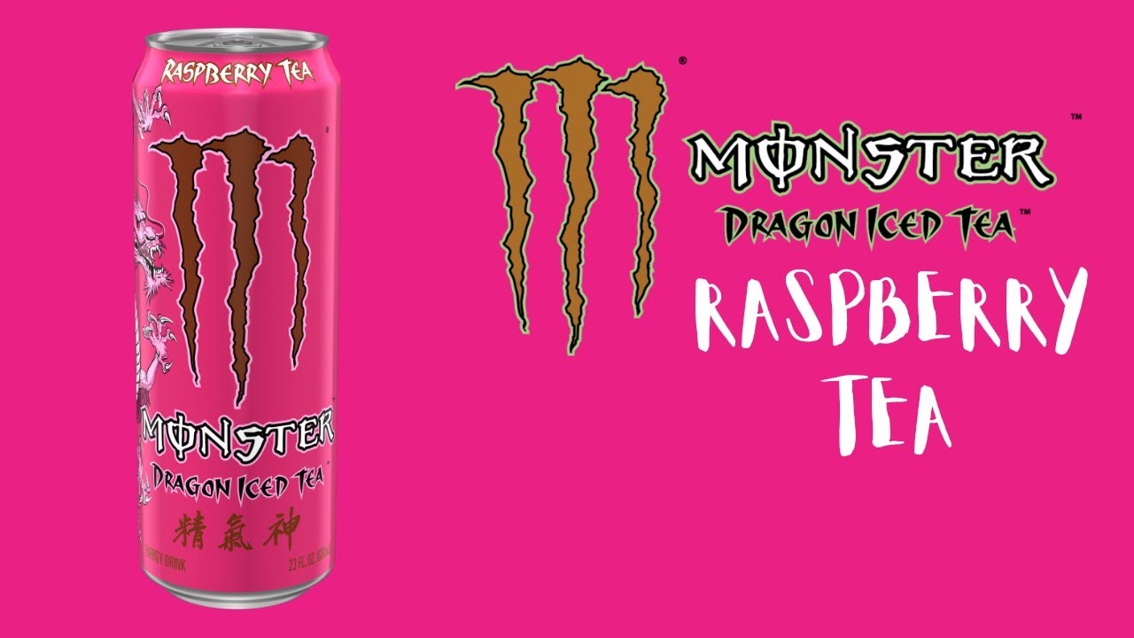 MONSTER DRAGON ICED TEA (Raspberry) Recensione - {SKU: 1120 N 🇺🇸} - YouTube
