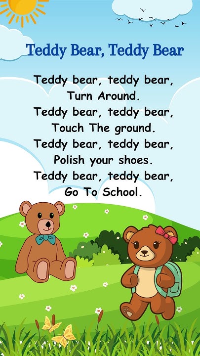 Teddy Bear, Teddy Bear Turn Around | Nursery Rhyme for Kids - YouTube