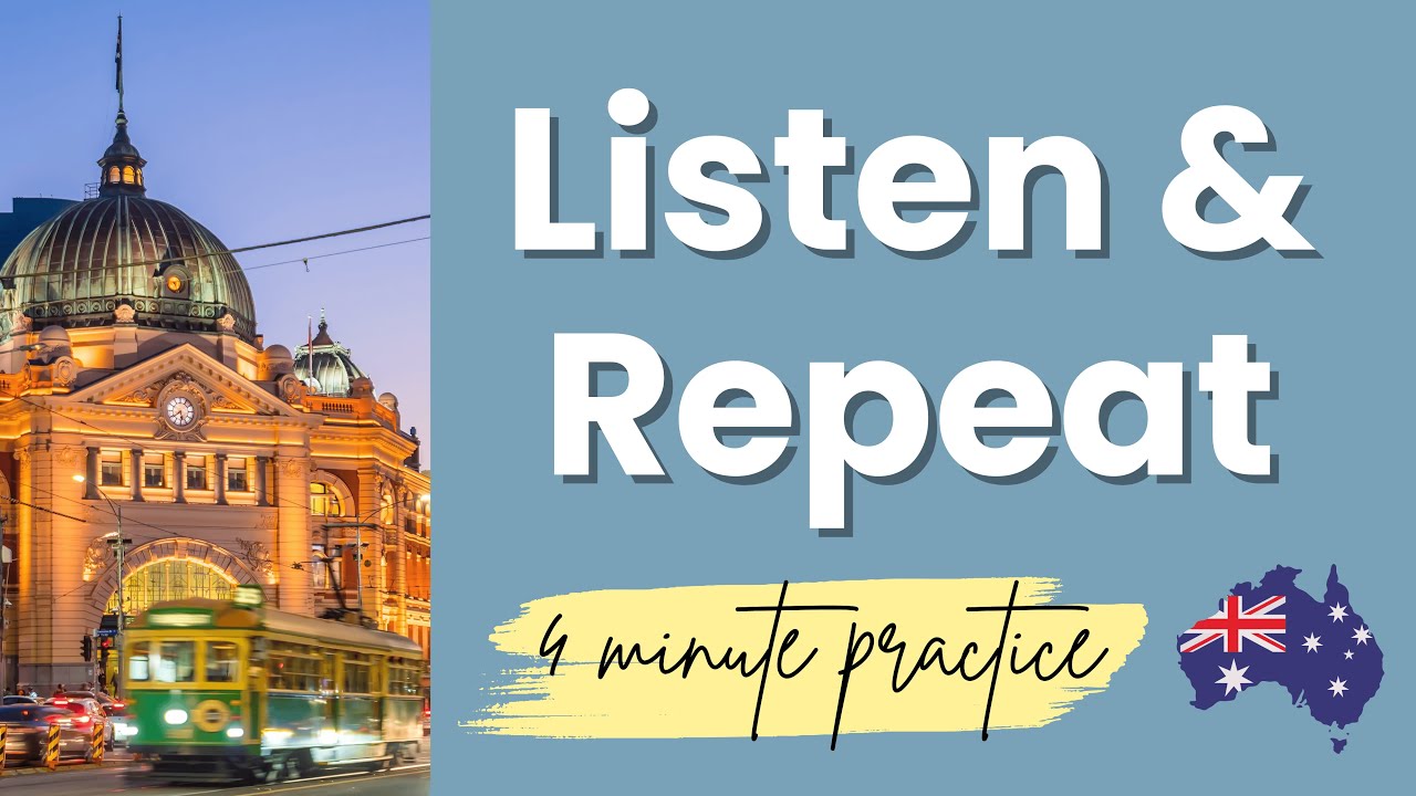 Australian Accent Speaking Practice: Melbourne - YouTube