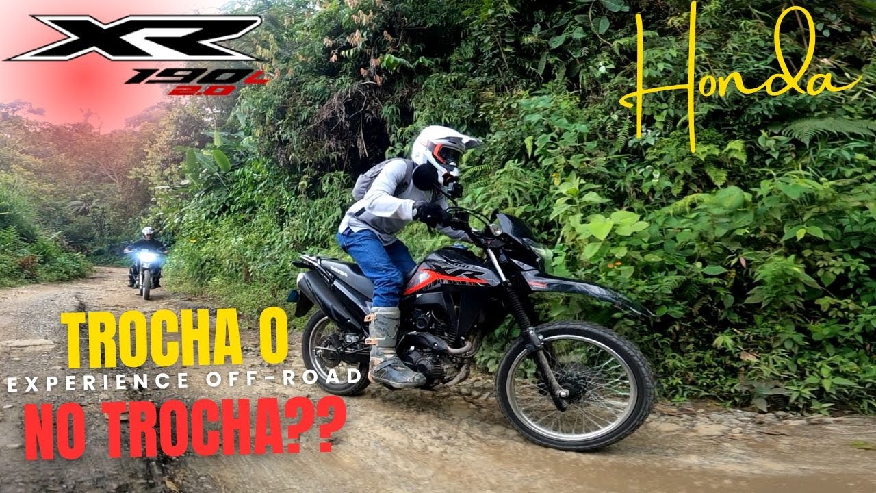 Prueba Honda XR 190L /2026 en OFF-ROAD *Vale la pena o es solo pantalla ...