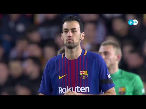 Sergio Busquets vs Valencia (Away) (08/02/2018)