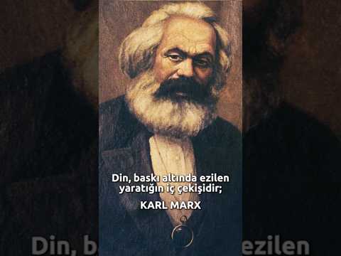 DİN HALKIN AFYONUDUR!