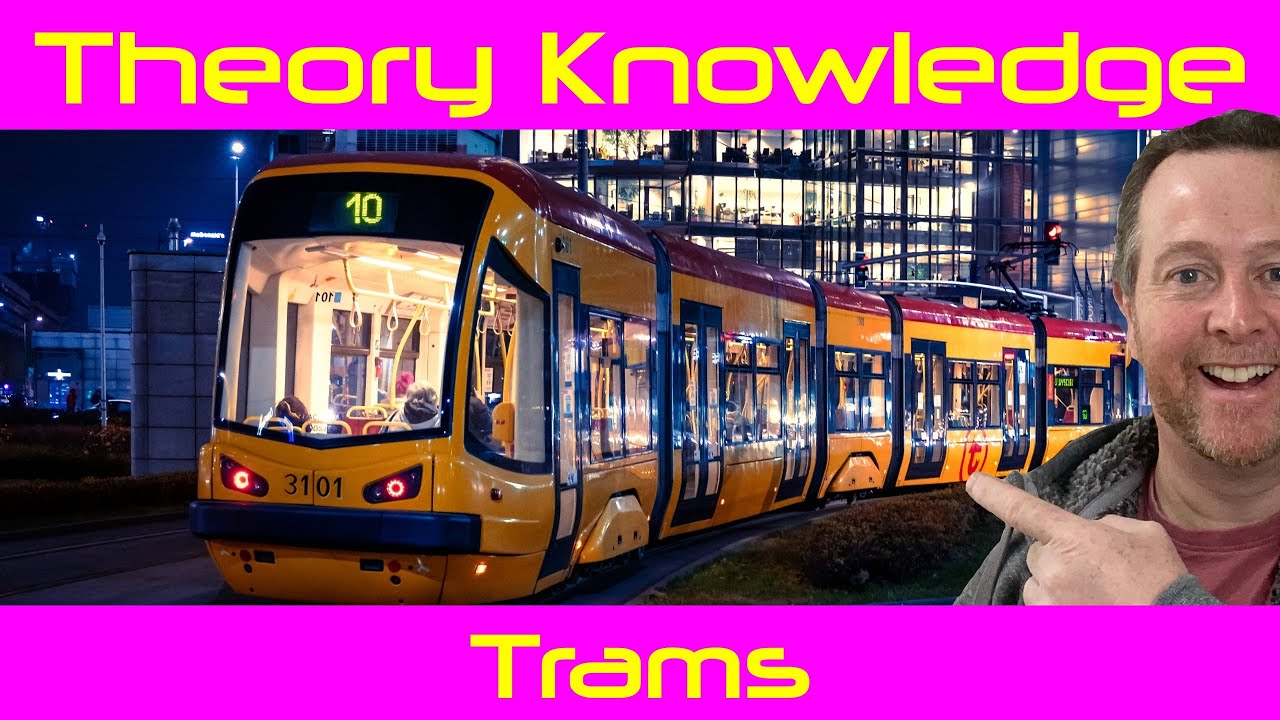 Trams. UK Theory Test. - YouTube