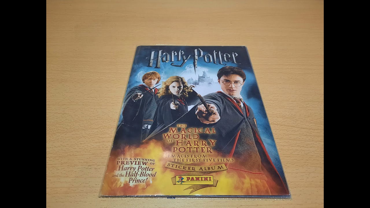 Panini 2008 COMPLETE The Magical World of Harry Potter sticker album ...