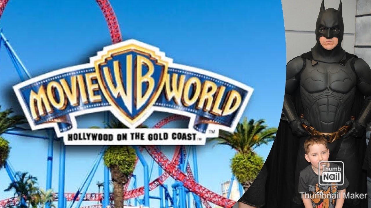 Movie World - Main Street, WB Store & Batman - YouTube