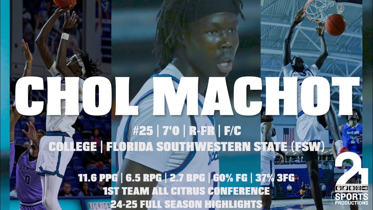 Chol Machot | #25 | 7'0" | F/C | R-FR | FSW | 24-25 Full Season ...