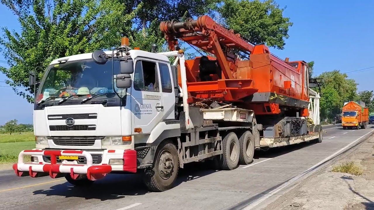 Truk Trailer Alat Berat UD, Truk Trailer Muat Semen Hino 500 SG 260 TH ...