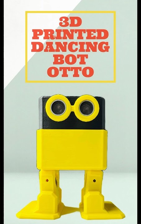 3D Printed Dancing Bot OTTO || OTTO Dancing Bot || #shorts #viral #trending - YouTube