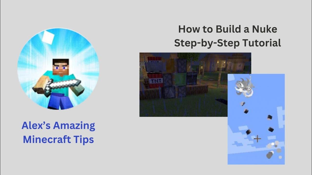 How to Make a Nuke in Minecraft | Step-by-Step Tutorial - YouTube