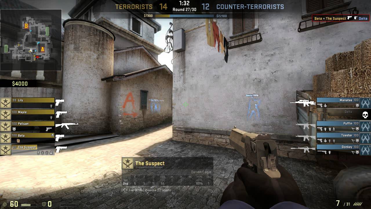 CS:GO Overwatch - Episode 44, Hard suspect case. - YouTube