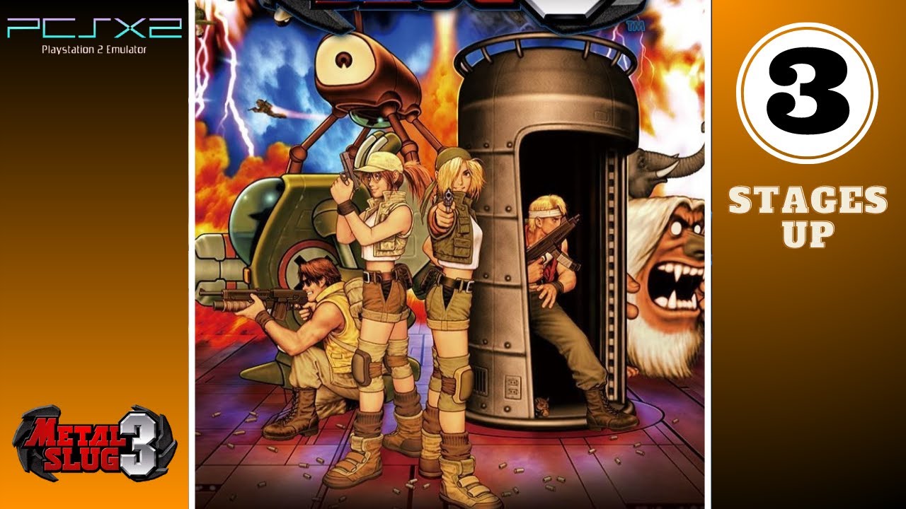 Metal Slug Anthology (PCSX2) - Metal Slug 3 Stages Up (Singleplayer ...