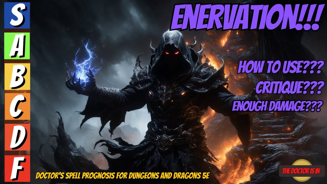 ENERVATION One Of The Worst Spells in Dungeons and Dragons - YouTube