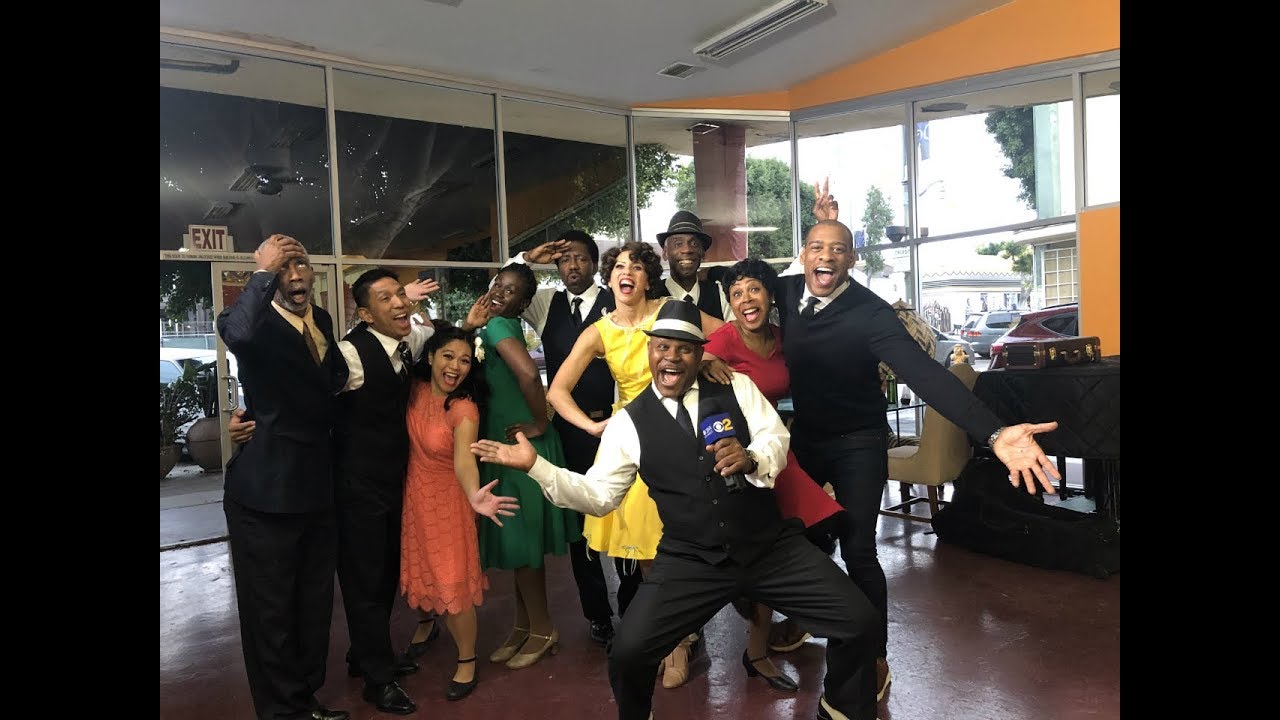 L.A. Swing Dance Posse & Chester Whitmore - 2 In Your Town CBS Taping ...