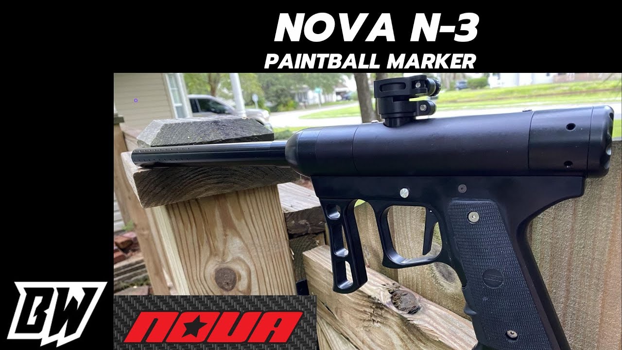 Nova N-3 Paintball Marker - YouTube