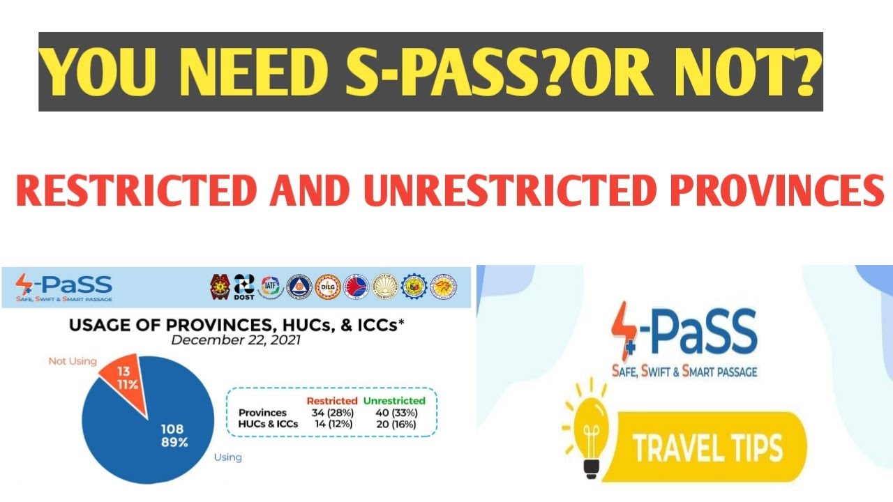 S-PASS AIRPORT REQUIREMENTS FOR RESTRICTED PROVINCES - YouTube