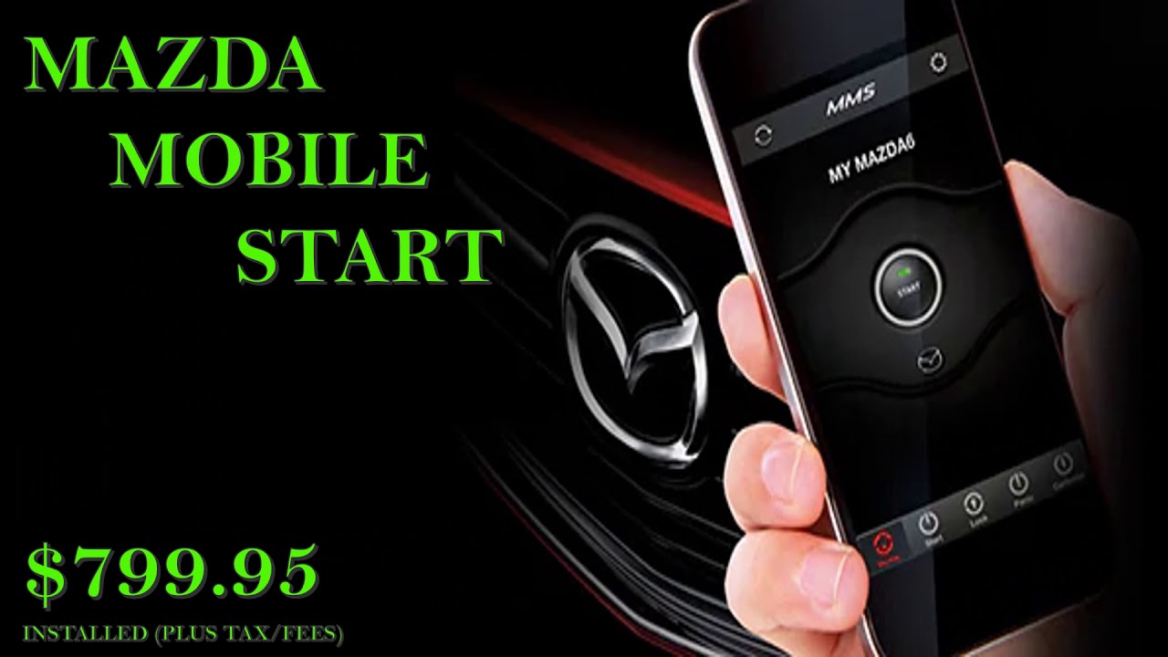 MAZDA MOBILE START - YouTube
