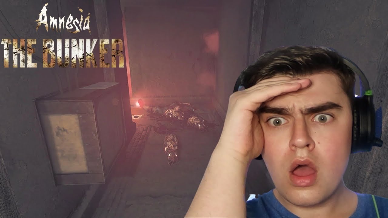 I MET THE MONSTER! - Amnesia: The Bunker {3} - YouTube
