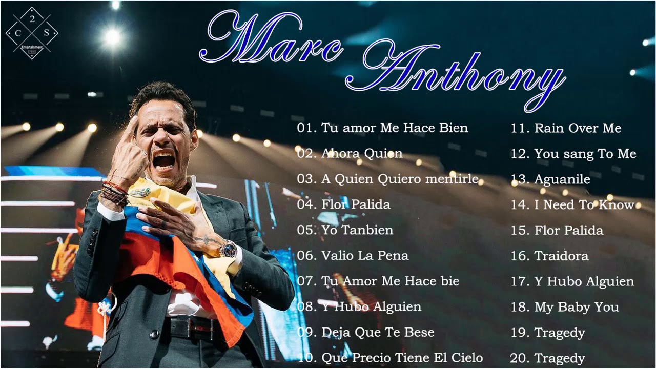 MARC ANTHONY 2020 EXITOS SALSA Sus Mejores Canciones MARC ANTHONY Salsa ...