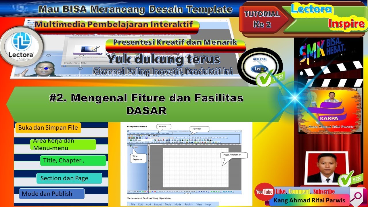 Tutorial Lectora Inspire – Mengenal Fiture dan Fasilitas Dasar - YouTube