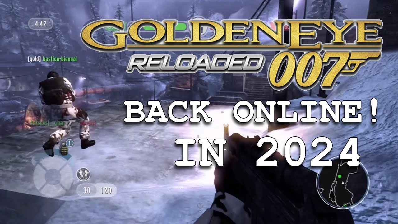 GoldenEye 007: Reloaded (PS3) - Back Online in 2024! - YouTube