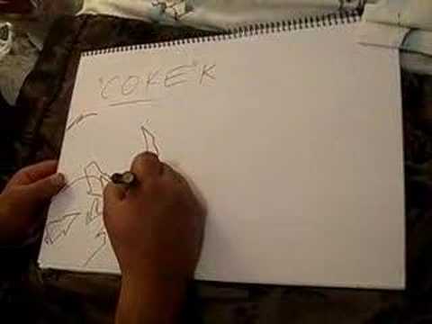 Coke Graffiti Tutorial Sketching - YouTube