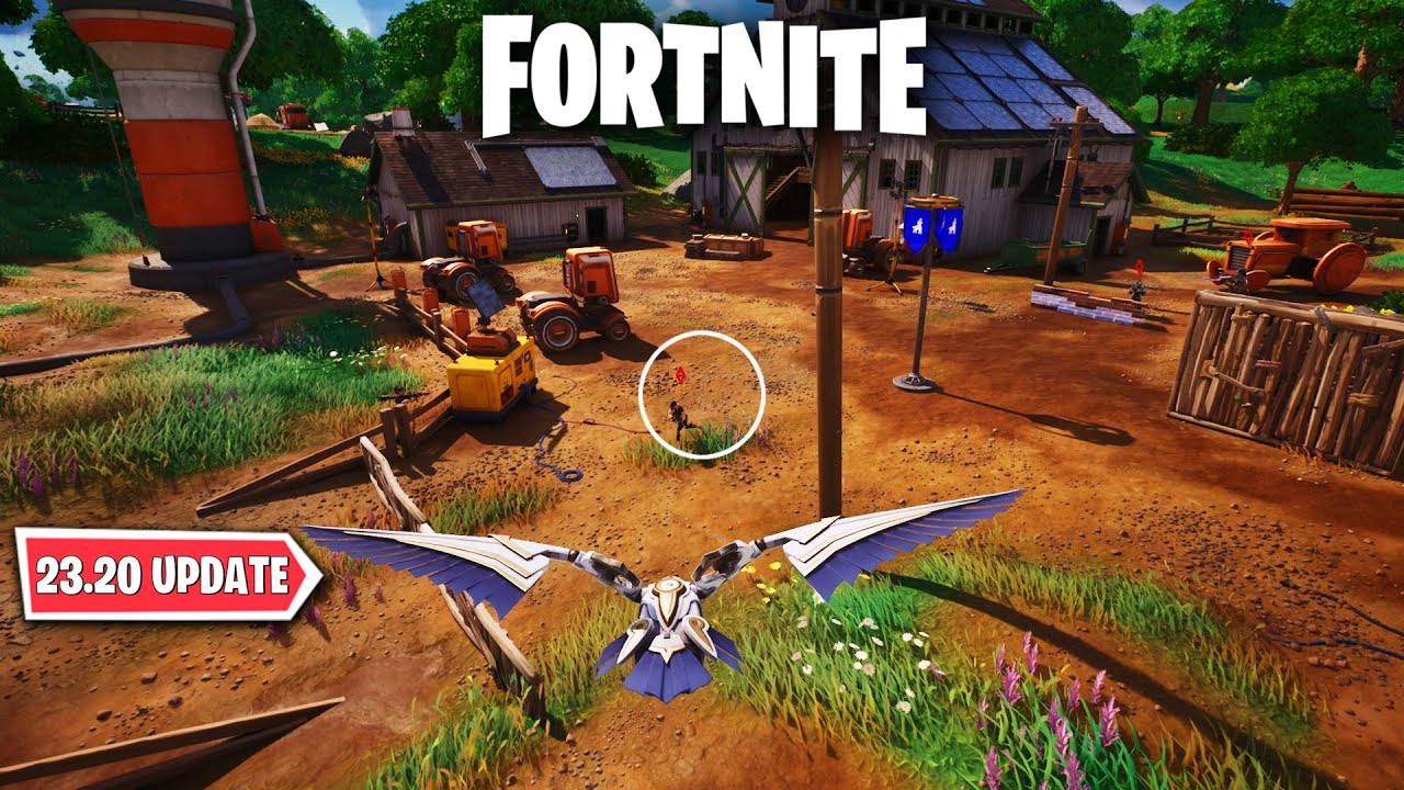 New Falcon Scout Item Gameplay! (Fortnite New 23.20 Update) - YouTube