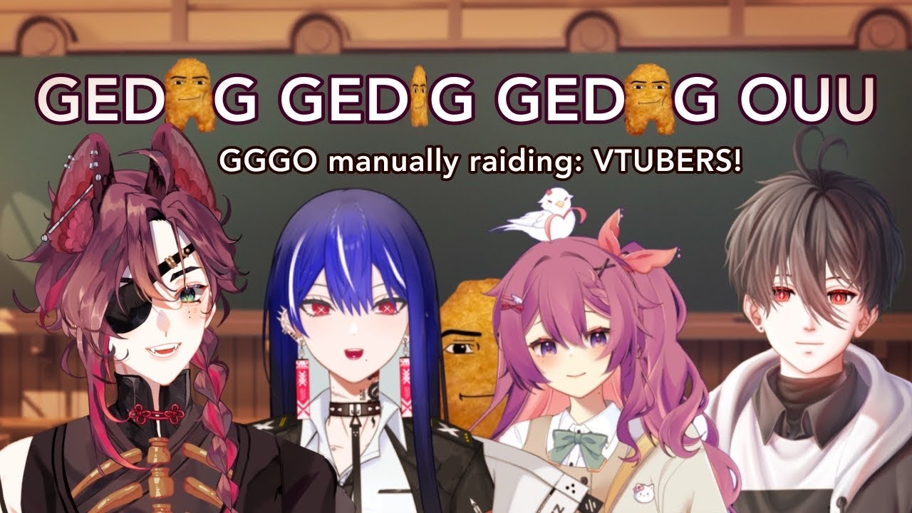 【GGGO: Gedag Gedig Gedag Ouu】Live Reacting & Raiding: VTUBERS! | w ...