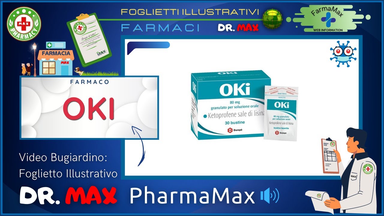 Cos'è il 💊 Farmaco OKI 🗺️ Foglietto Illustrativo Bugiardino Salute ...