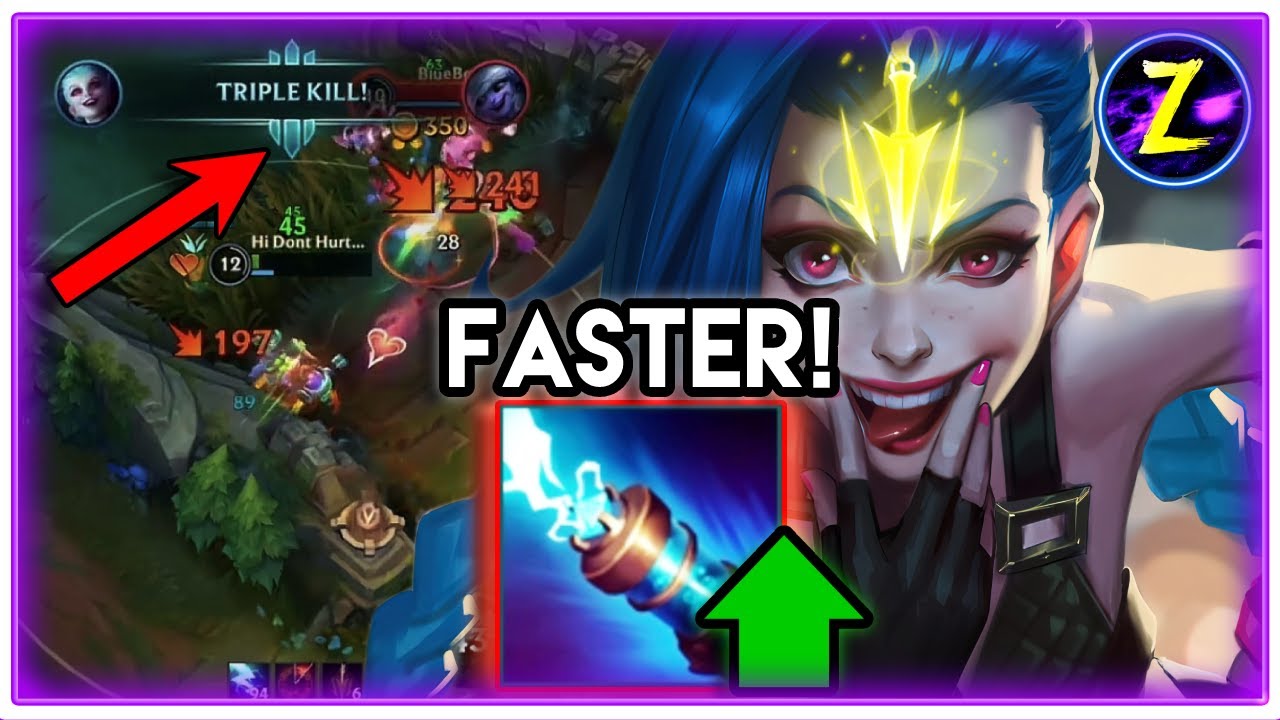 Wild Rift 🔶JINX IS ACTUALLY META WITH NEW BUFF IN PATCH 4.1 ...