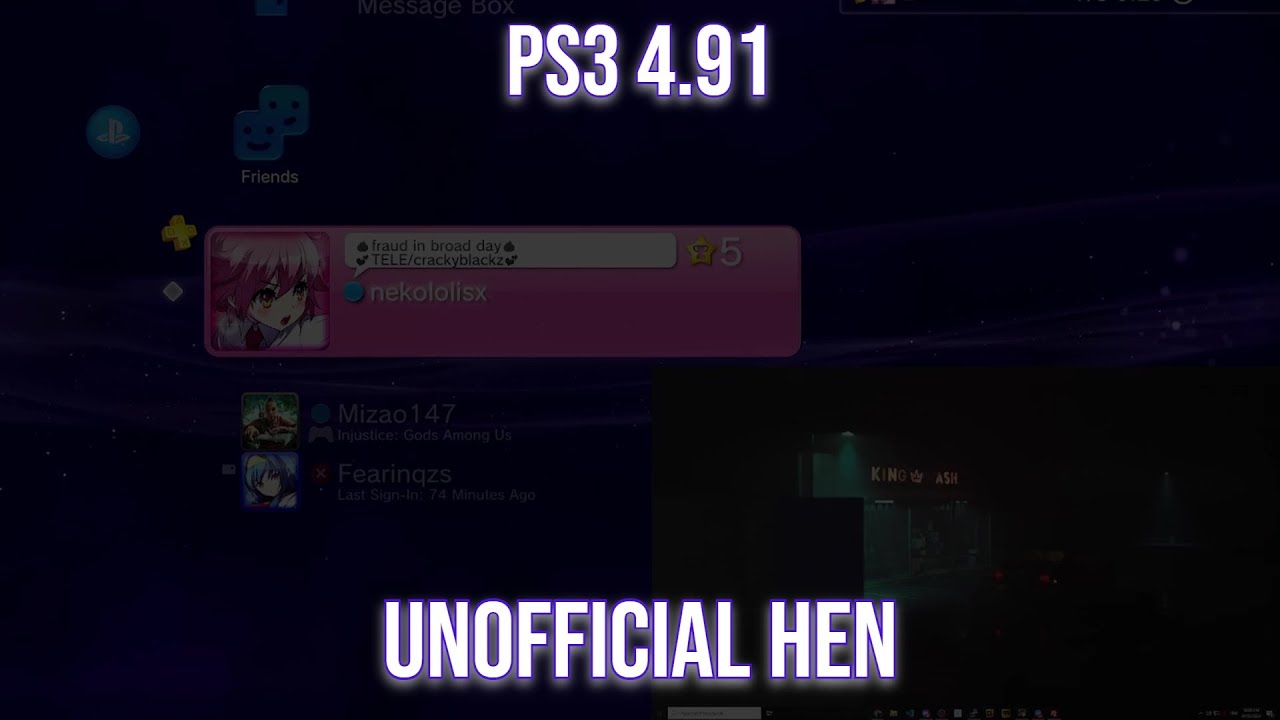 How To Install PS3 HEN On Version 4.91 [UNOFFICIAL HEN] - YouTube