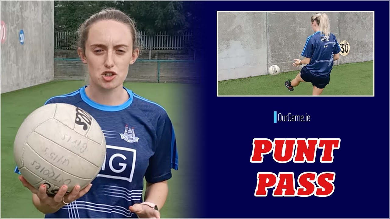 Punt Pass — Gaelic football - YouTube