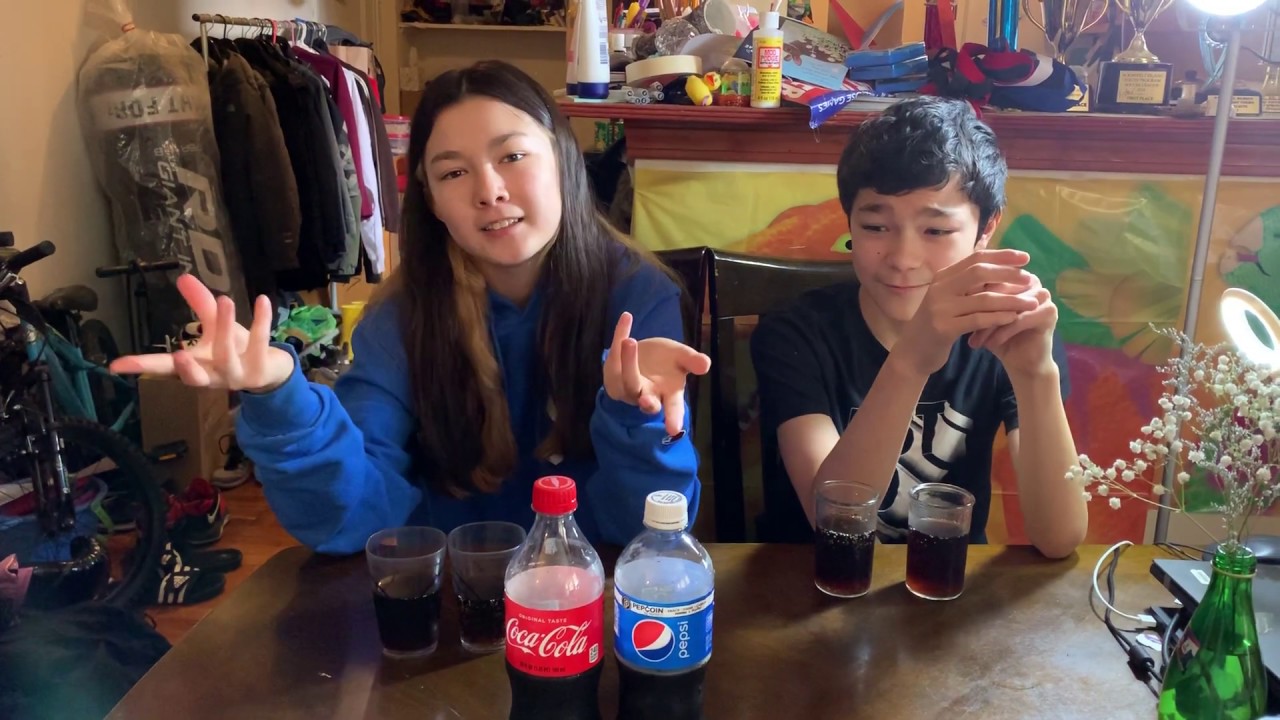 【SODA BATTLE vol. 1】COKE & PEPSI COMPARISON 😋 ...he meant 'caffeine' 😅 ...