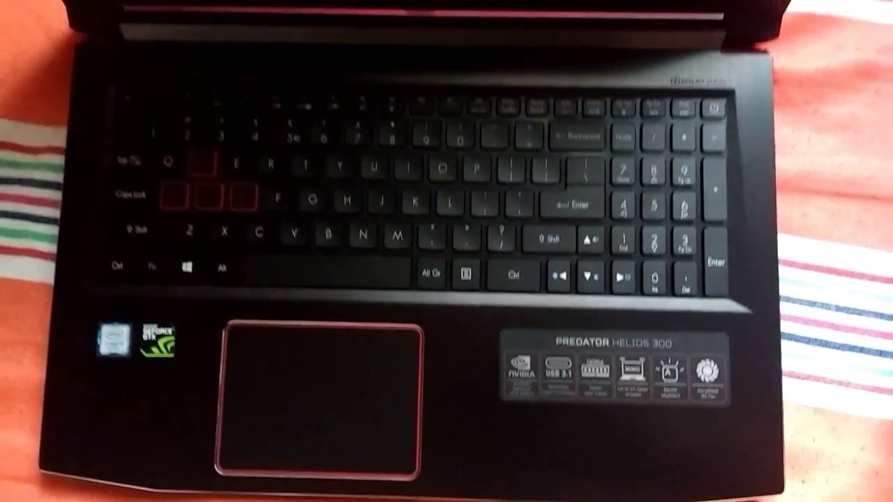 UNBOXING OF ACER PREDATOR HELIOUS 300 GAMING LAPTOP indian unit with ...