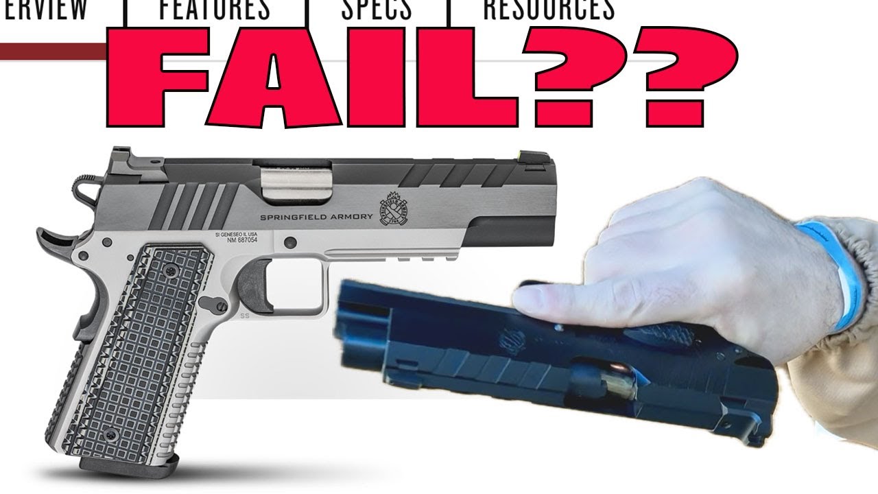 Springfield 1911 Emissary in 9mm | Really a Failure? - YouTube