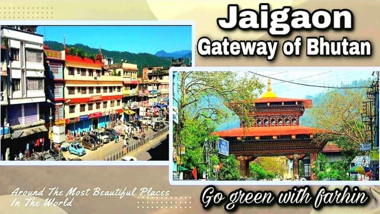 Jaigaon Bhutan border।Bhutan entry gate।Torsha River - YouTube