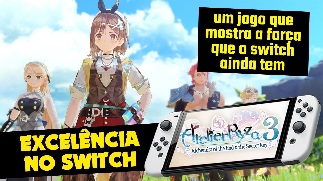 Atelier Ryza 3 chega mostrando O PODER que o Switch ainda tem - YouTube