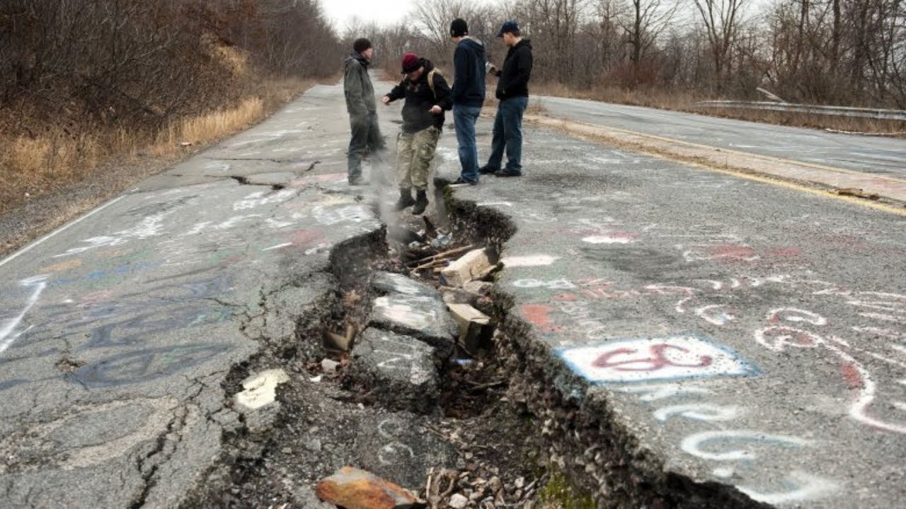 A Fire Has Burned Beneath This Town For 50 Years. Here's Why - YouTube